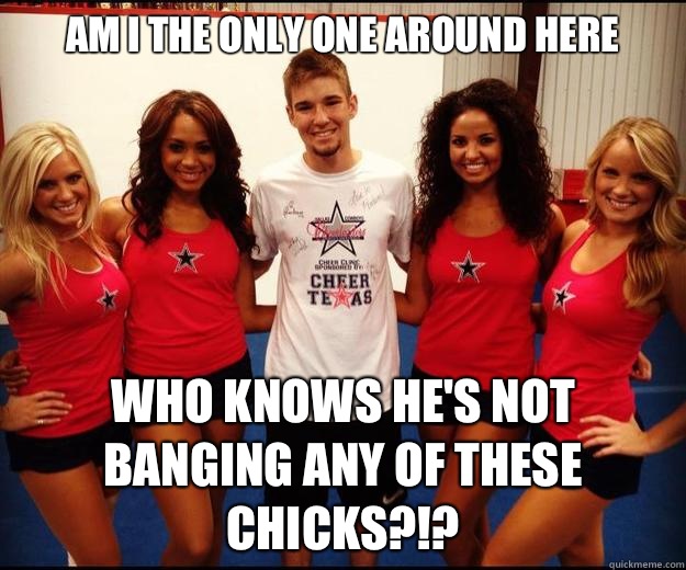 Male Cheerleader Memes Quickmeme