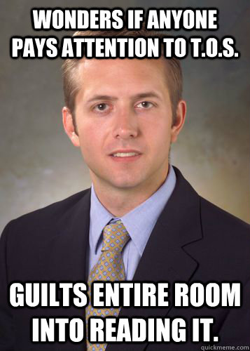 Leads discussion about image copyright and trademark violation picture becomes a meme - Jeff ...