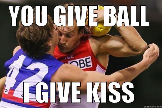 You give ball I give kiss - quickmeme