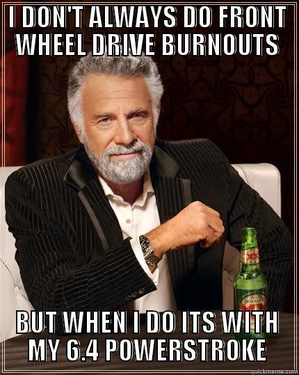 FWD BURNOUT DUH - quickmeme
