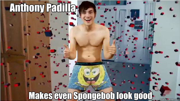 Anthony Padilla Makes even Spongebob look good - Anthonygif - quickmeme