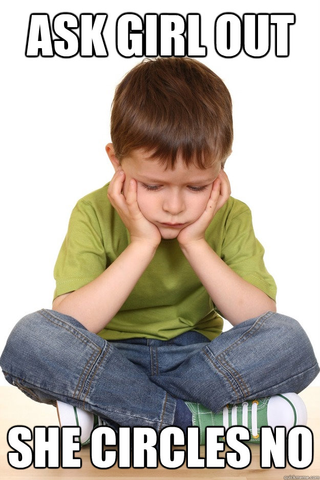 Ask girl out she Circles No - Misc - quickmeme