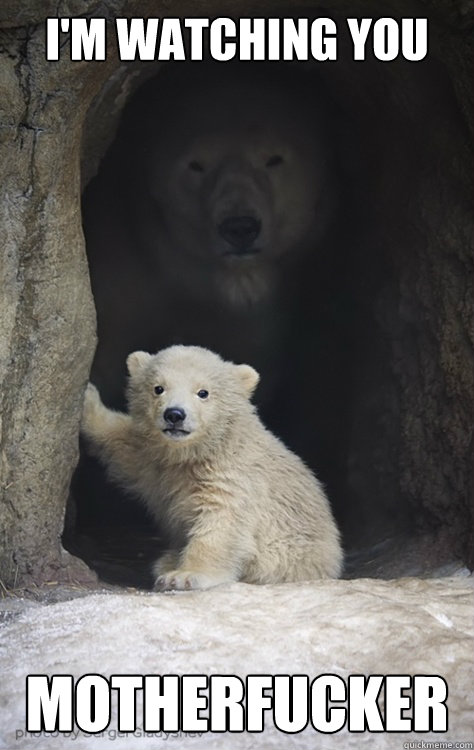 I'm Watching you motherfucker - Misc - quickmeme