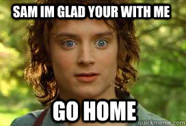 Happy Frodo memes | quickmeme