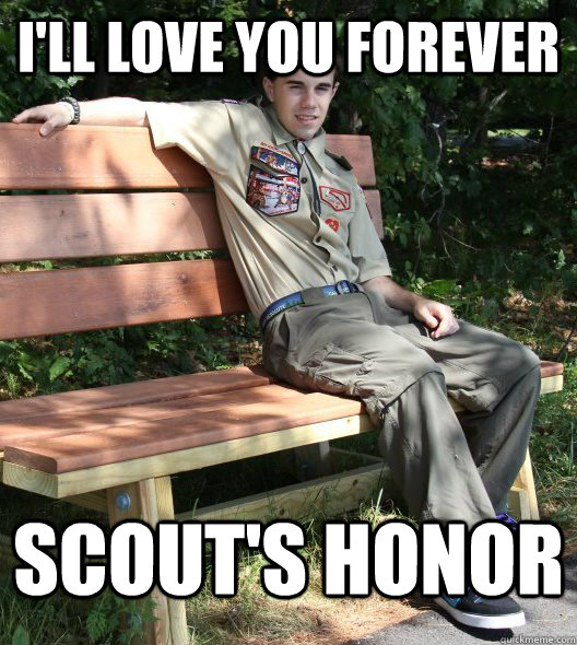 Boy Scout Pick-Up Line Julian memes | quickmeme