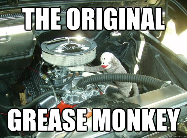 Sock Monkey Mechanic memes | quickmeme