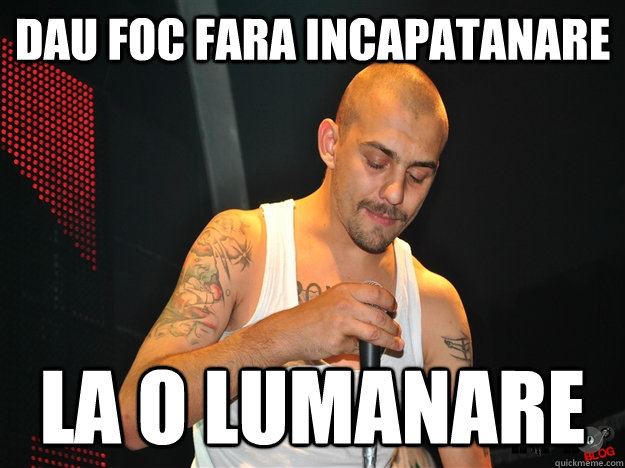 Dau foc fara incapatanare la o lumanare - dragonu nou - quickmeme