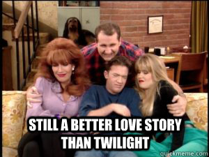 Still a better love story than Twilight - Twilight With Children - quickmeme