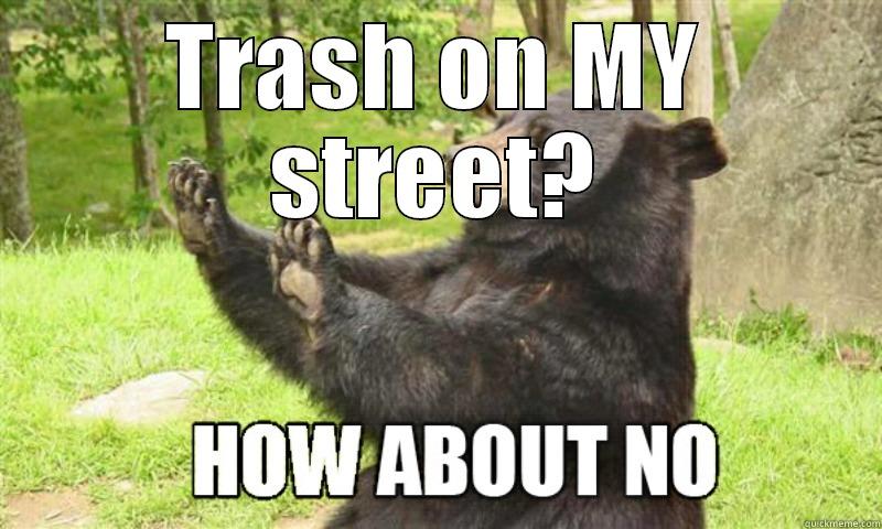 Anti-Litter Bear - quickmeme