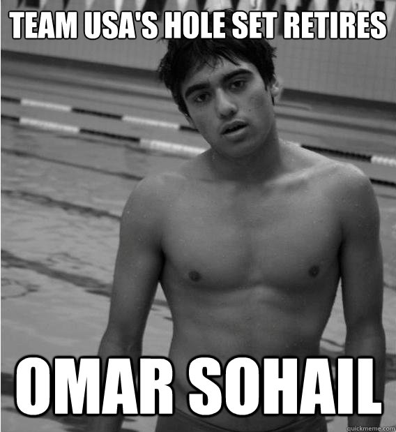 team usa's hole set retires omar sohail - Hardbody - quickmeme