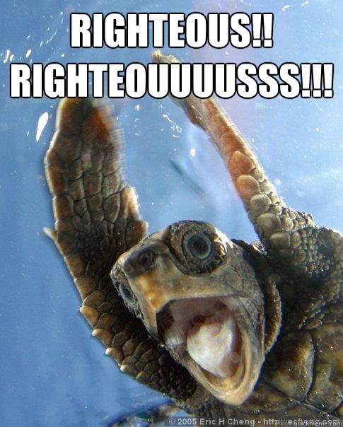 righteous!! righteouuuusss!!! - Crush - quickmeme