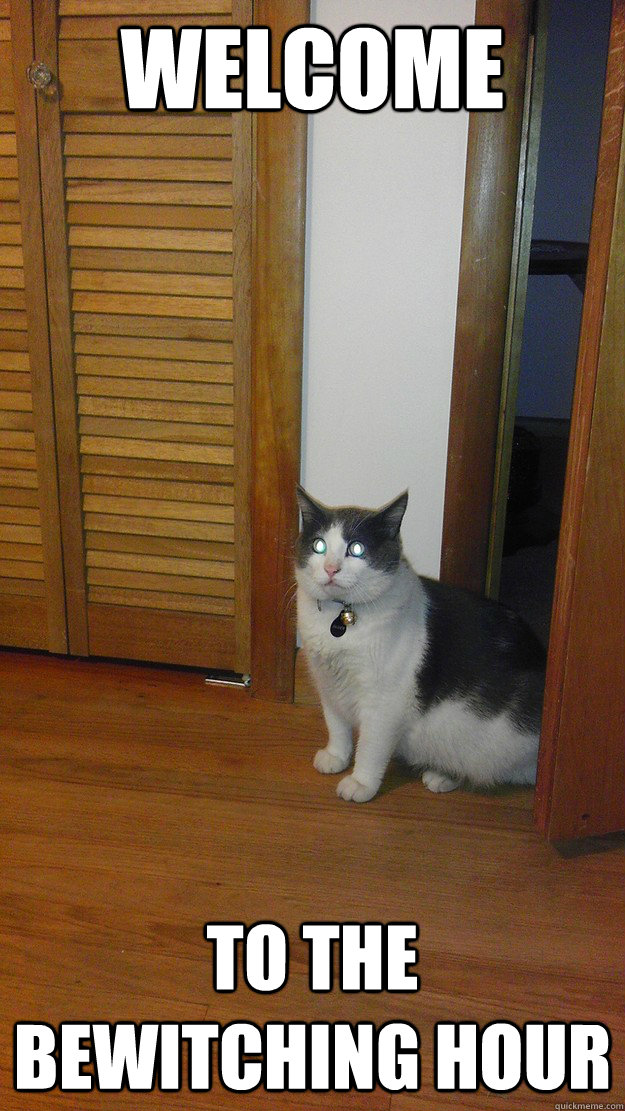 Welcome to the bewitching hour - Misc - quickmeme