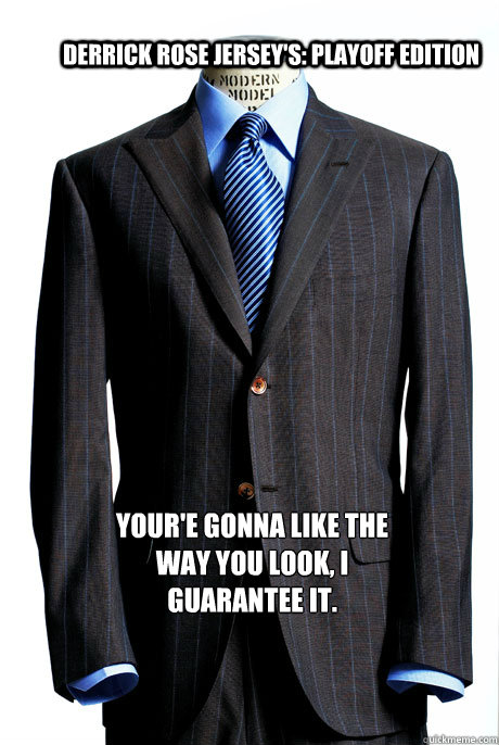 Derrick Rose jersey's: playoff edition Your'e gonna like the way you look, I guarantee it ...