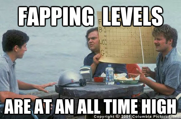 Fapping Levels Are at an all time high - All Time High - quickmeme