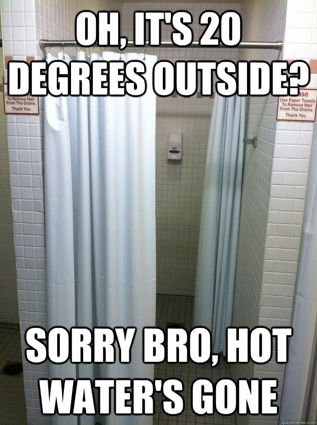 Scumbag College Shower memes | quickmeme