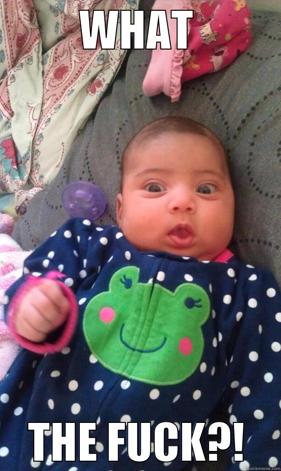 Baby WTF - quickmeme