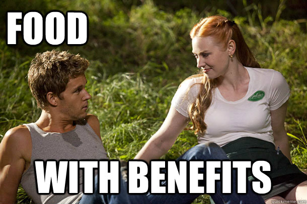 Food With Benefits - Jason and Jessica - quickmeme