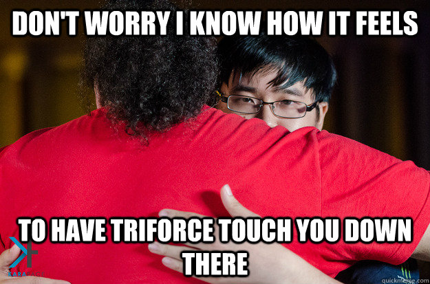 Don't Worry i know how it feels to have Triforce touch you down there - Creepy Justin - quickmeme