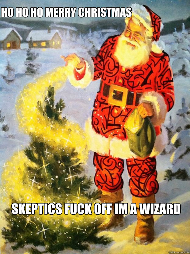 STFU SANTA memes | quickmeme
