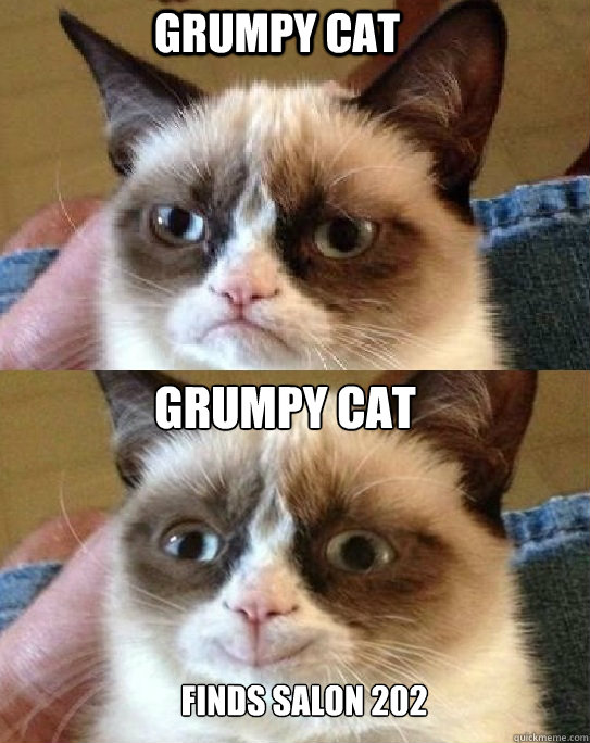 GRUMPY CAT GRUMPY CAT Finds Salon 202 - Misc - quickmeme