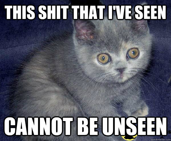 This shit that i've seen cannot be unseen - Misc - quickmeme