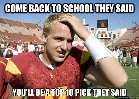 Matt Barkley USC memes | quickmeme