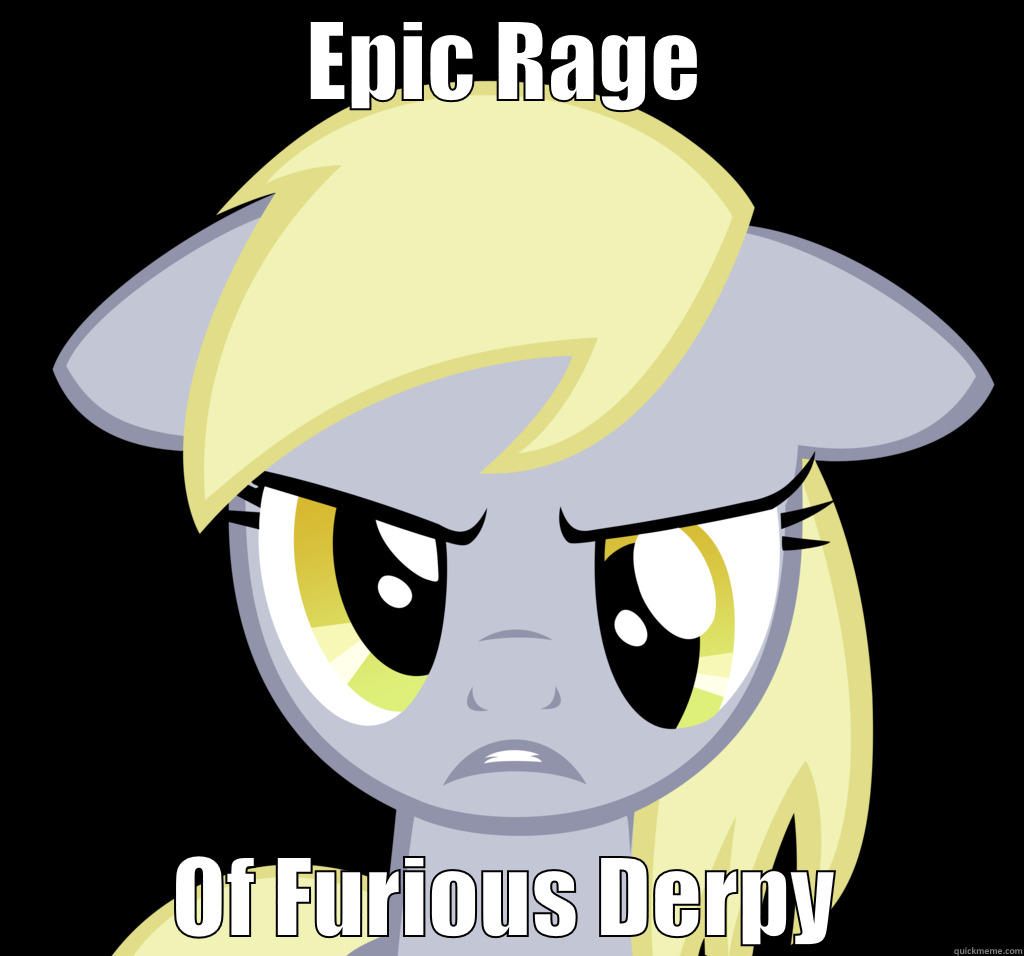 Epic Rage of Furious Derpy - quickmeme