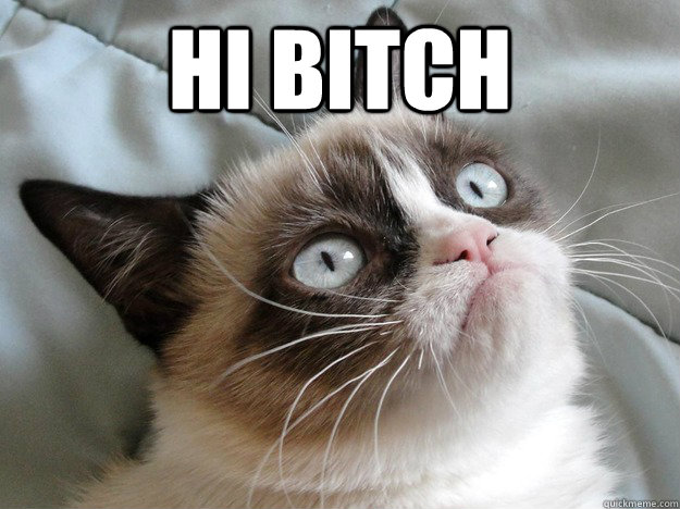 Hi Bitch - Bitching- - quickmeme