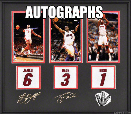 Autographs - Dinosaur Bosh - quickmeme