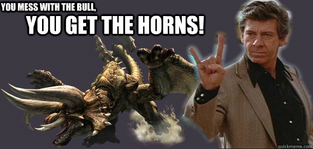 You get the horns! You Mess with the bull, - Misc - quickmeme