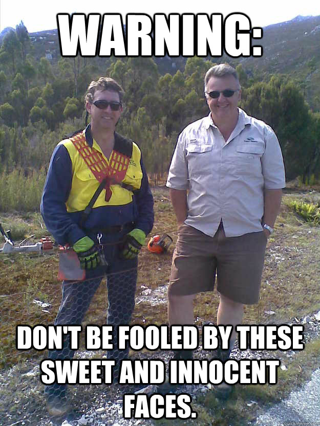 Warning: Don't be fooled by these sweet and innocent faces. - Misc - quickmeme