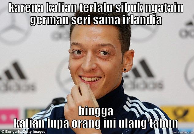 Mesut ozil thinking - quickmeme