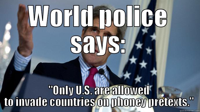 World police says: - quickmeme