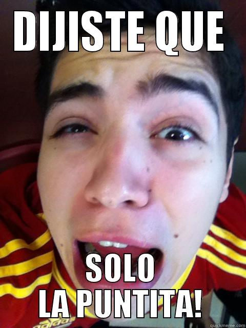 PUNTITA HAHAH - quickmeme