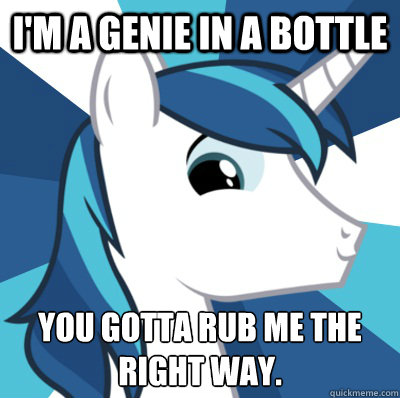 Shining Armor Finds Another BFF memes | quickmeme