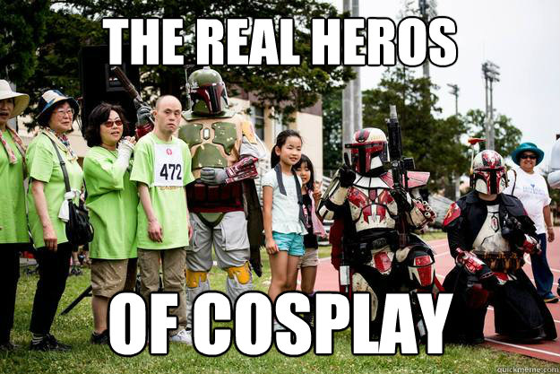 The real heros of cosplay - Heros of Cosplay - quickmeme