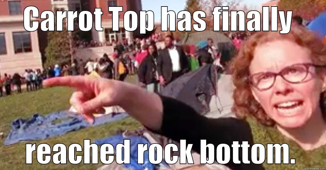 carrot top rock bottom - quickmeme