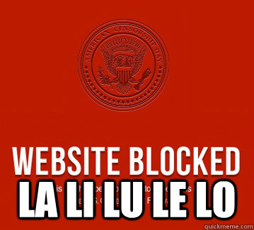 la li lu le lo - Misc - quickmeme