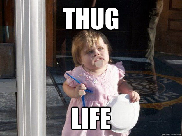 Thug Life - zootie - quickmeme