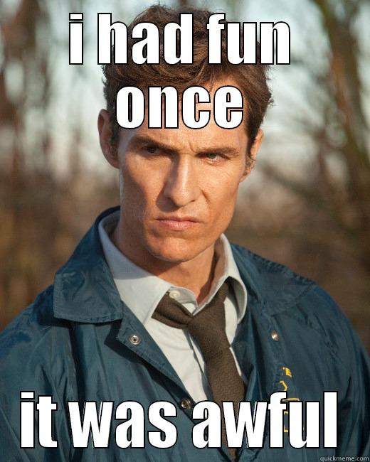 fun cohle - quickmeme