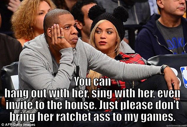Jay z to Beyonce about Solange - quickmeme