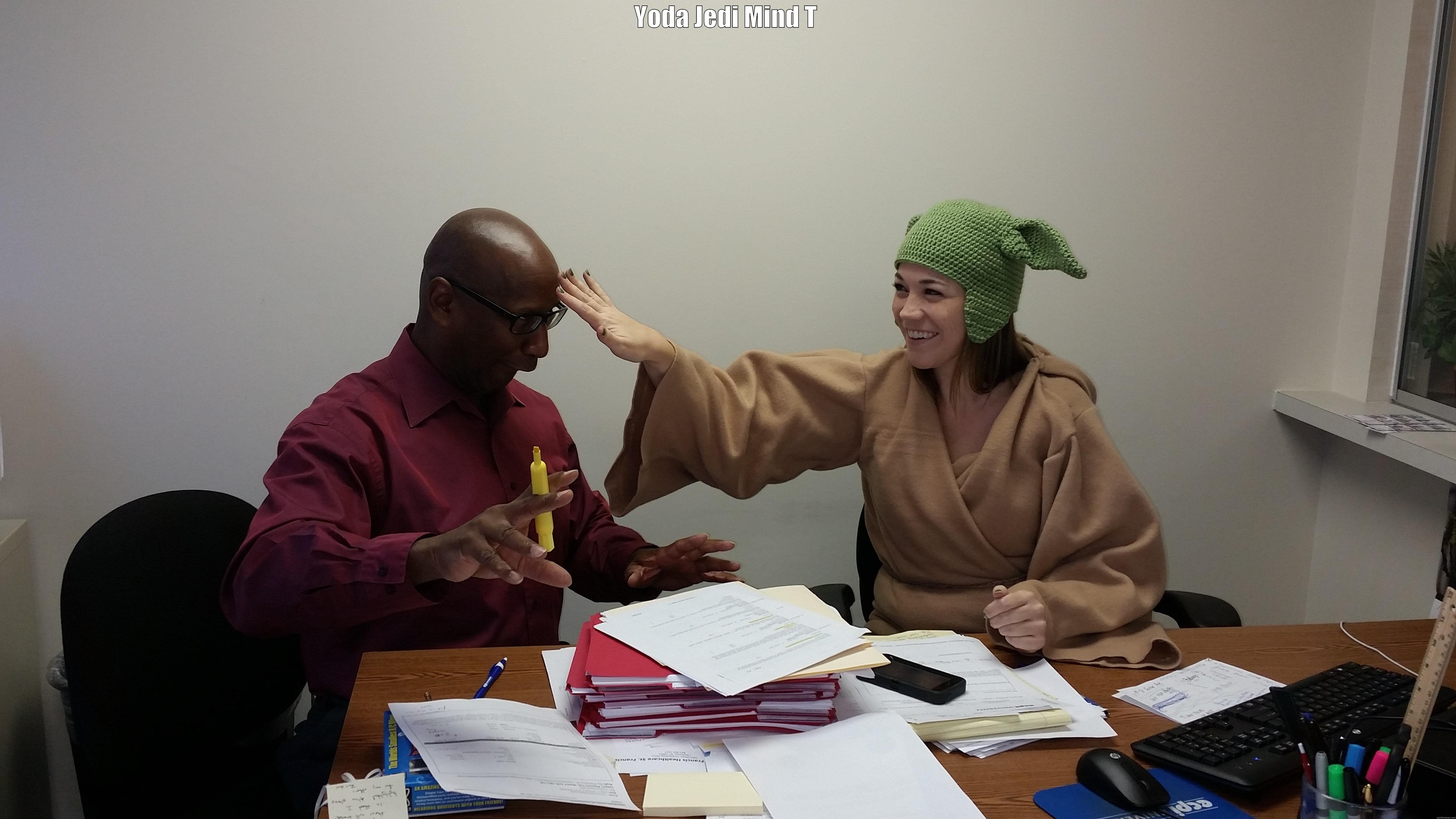 Yoda Jedi Mind Trick - quickmeme