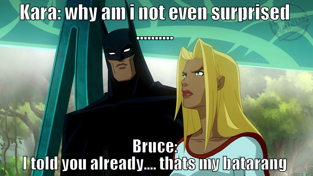 bruce & kara - quickmeme