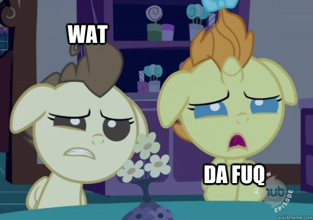 wat da fuq - babby ponies - quickmeme