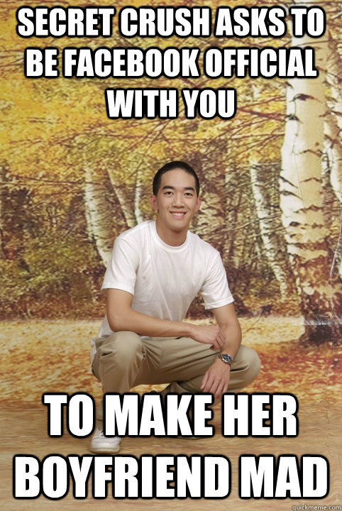 SECRET CRUSH Asks to be facebook OFFICIAL with you TO MAKE HER BOYFRIEND MAD - Friend Zone Phil ...