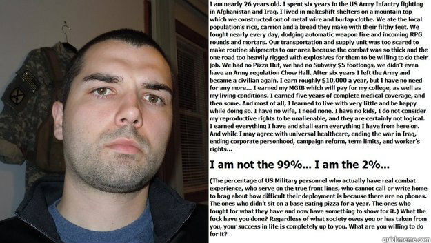 Caption 1 goes here - An Army of Douche - quickmeme