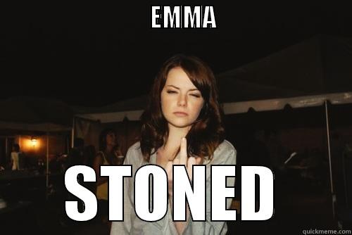 emma stoned - quickmeme