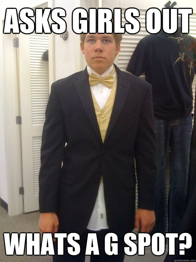 ASks girls out Whats a g spot? - Juvenile Jake - quickmeme