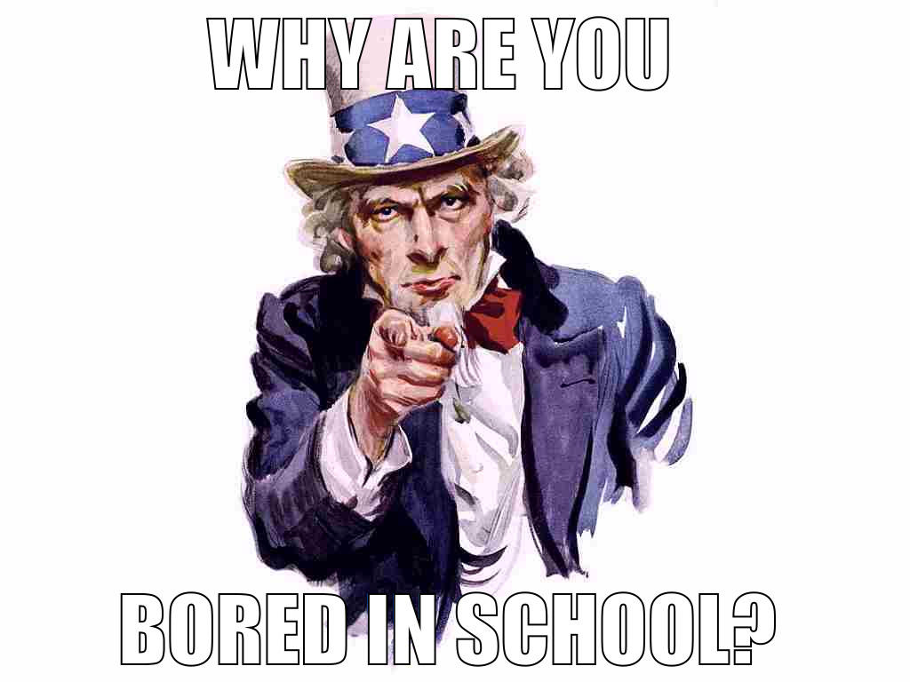 boring uncle sam - quickmeme