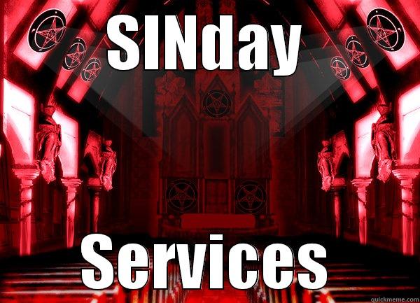 Sinday evil - quickmeme